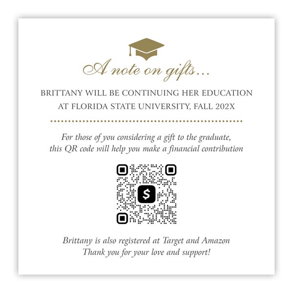 Venmo for Graduation Card - Etsy