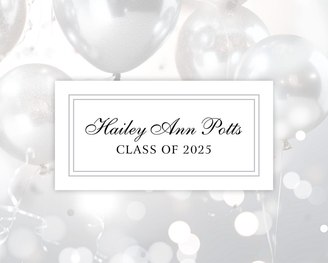 Graduation Keepsake Cards, Name Cards for Graduation Announcement or ...