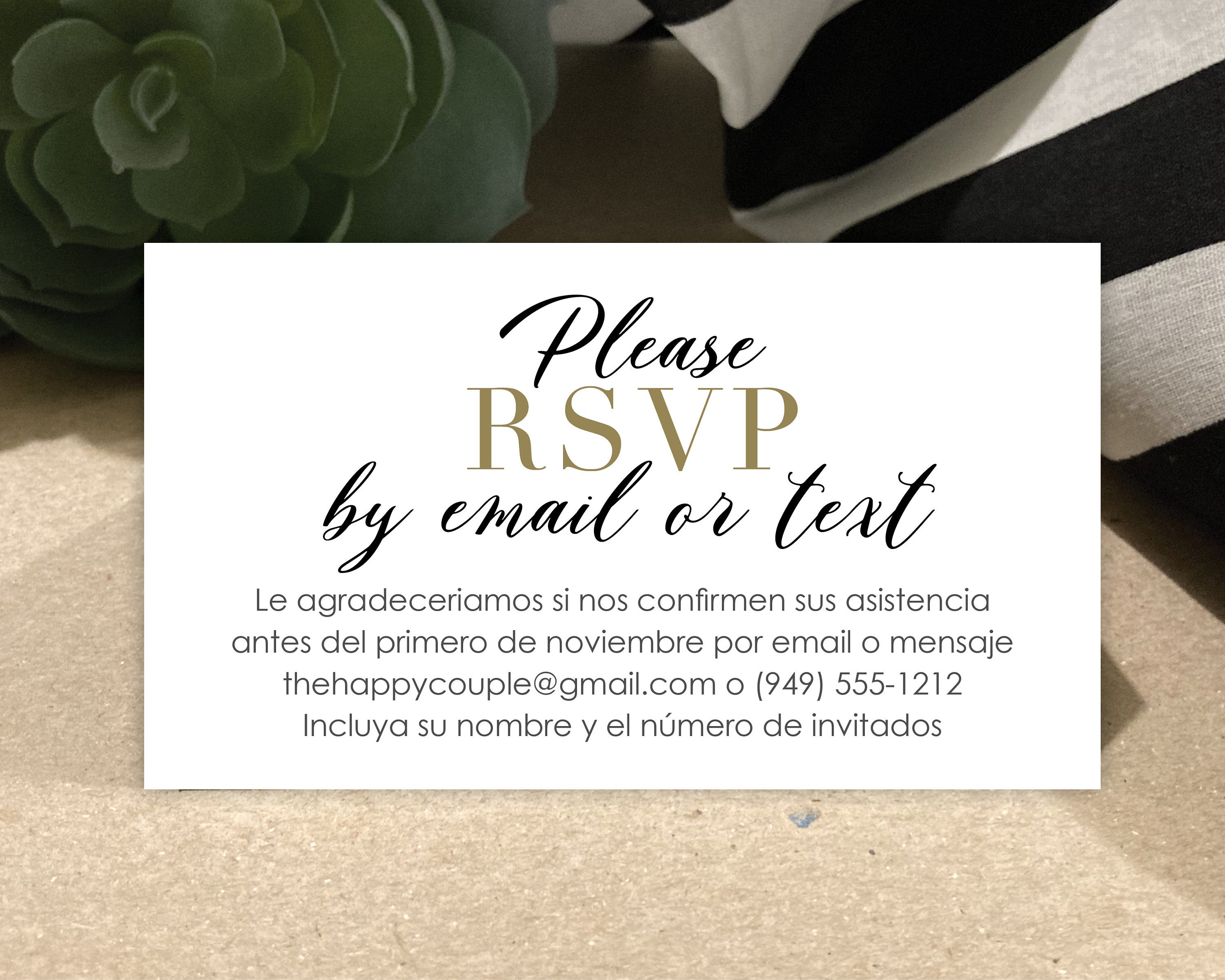 Invitations Response In Spanish Examples 3 Great Wording Examples For