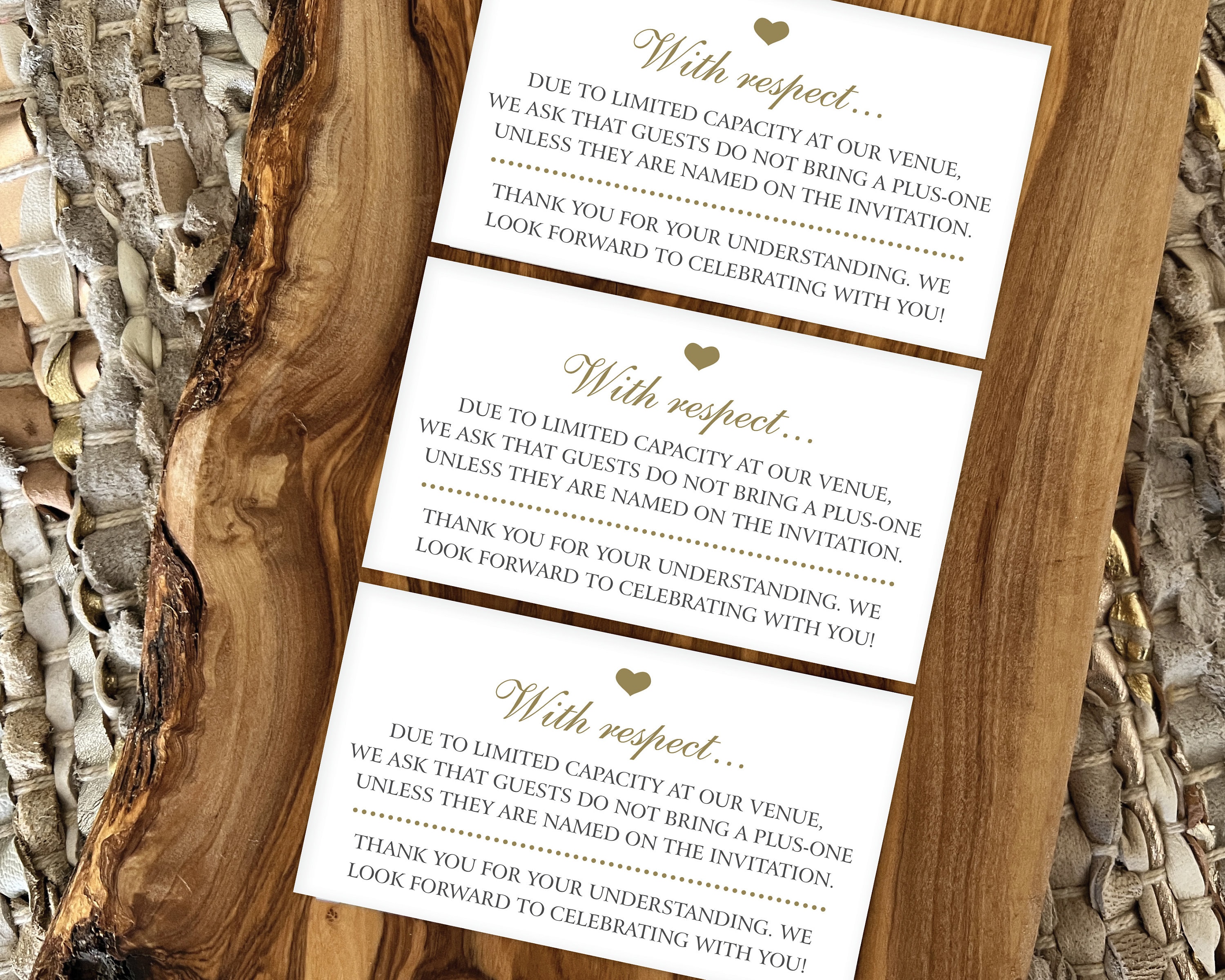 How to politely say no plus ones on wedding invitation ...