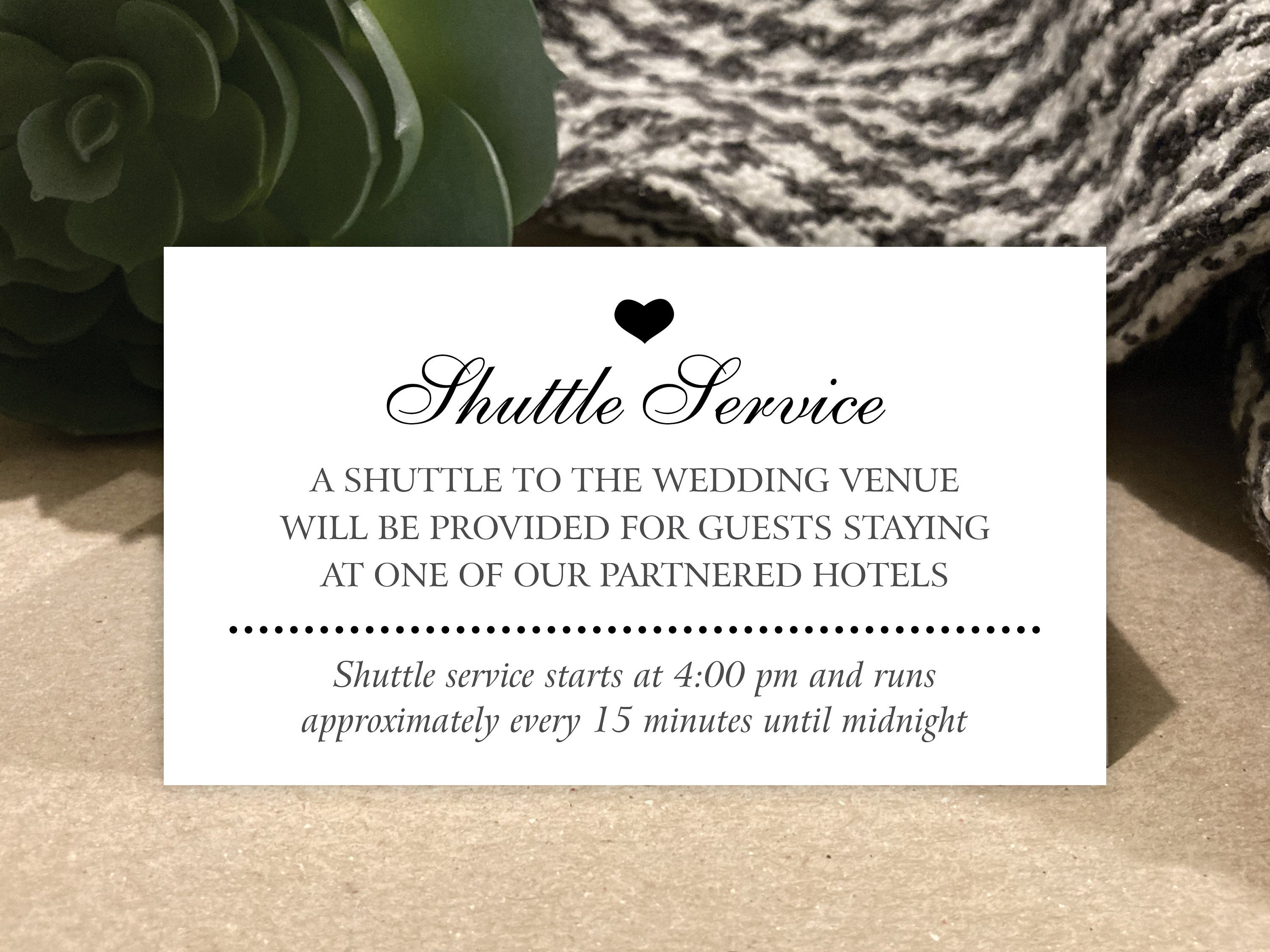 How to word shuttle service on wedding invitations | Beachweddingtips.com