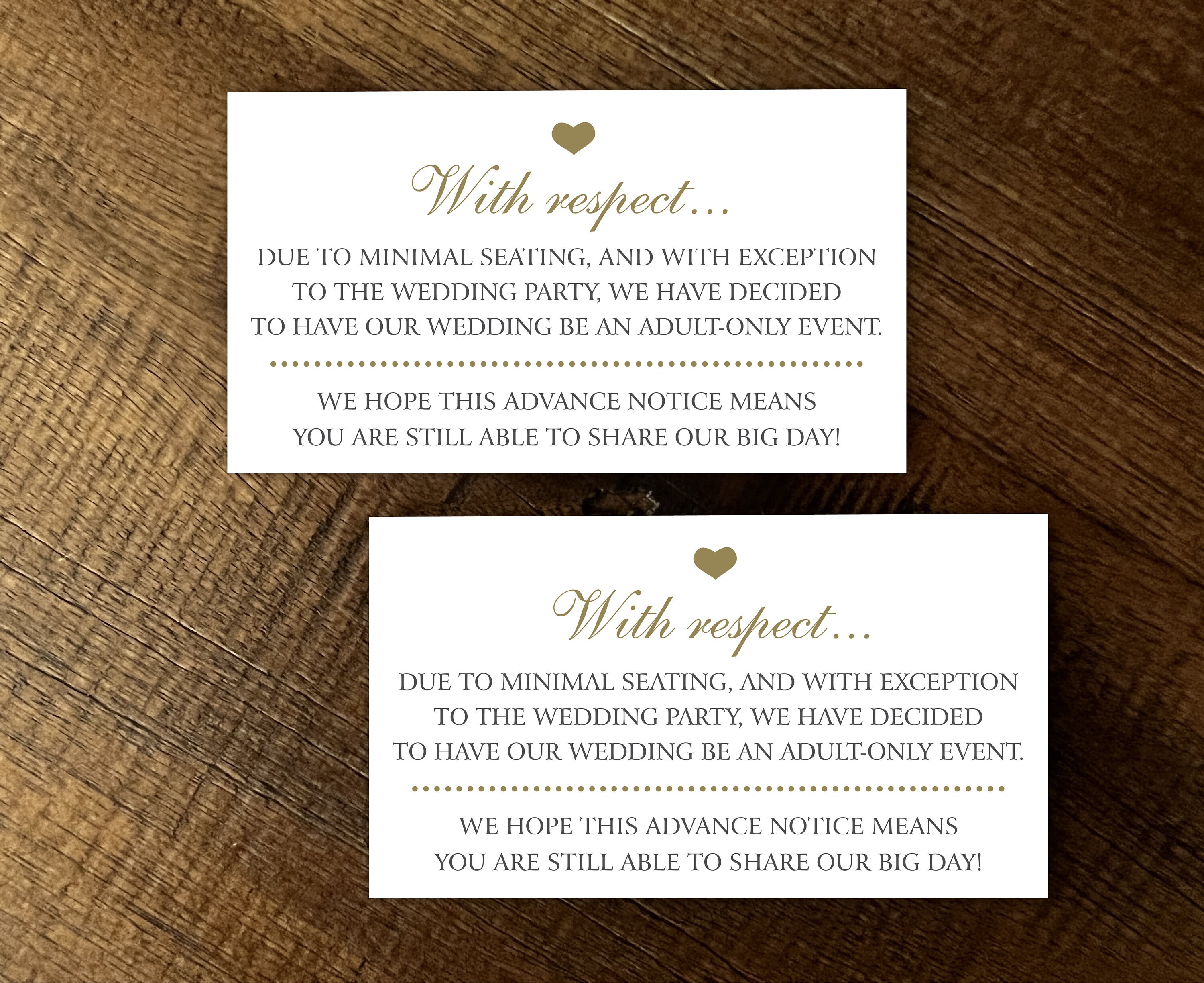 Printable Adults Only Wedding Invitation Insert Card / No Kids - Etsy ...