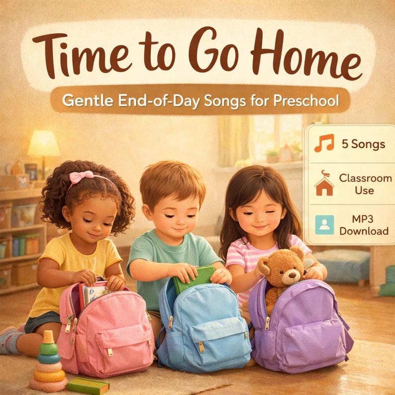 Preschool Transition Songs – Calm End of Day Classroom Music (MP3 ...