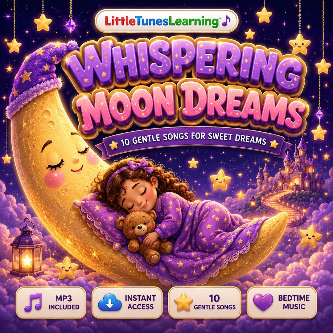 Bedtime Songs for Kids, Sleep Music MP3 Bundle, Preschool Relaxation ...