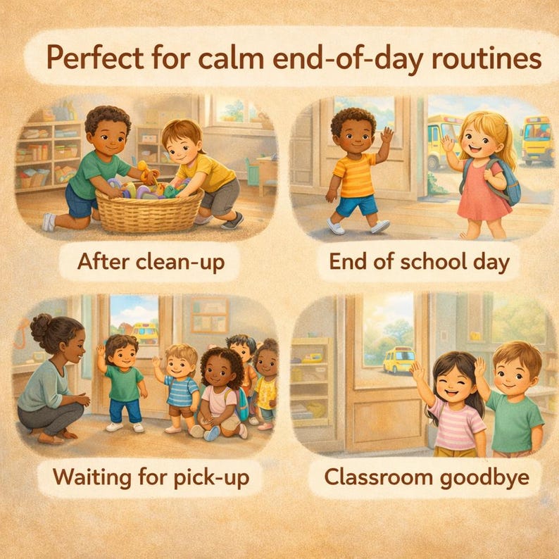 Preschool Transition Songs – Calm End of Day Classroom Music (MP3 ...