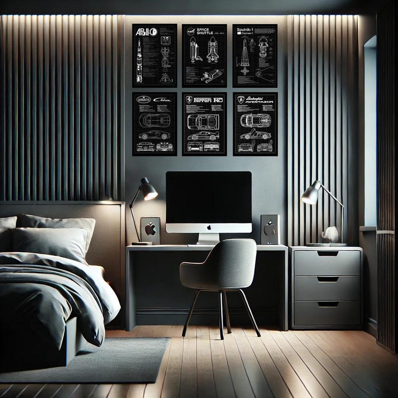 Porsche 911 Carrera S Blueprint – Laser Engraved Anodized Aluminum - Etsy