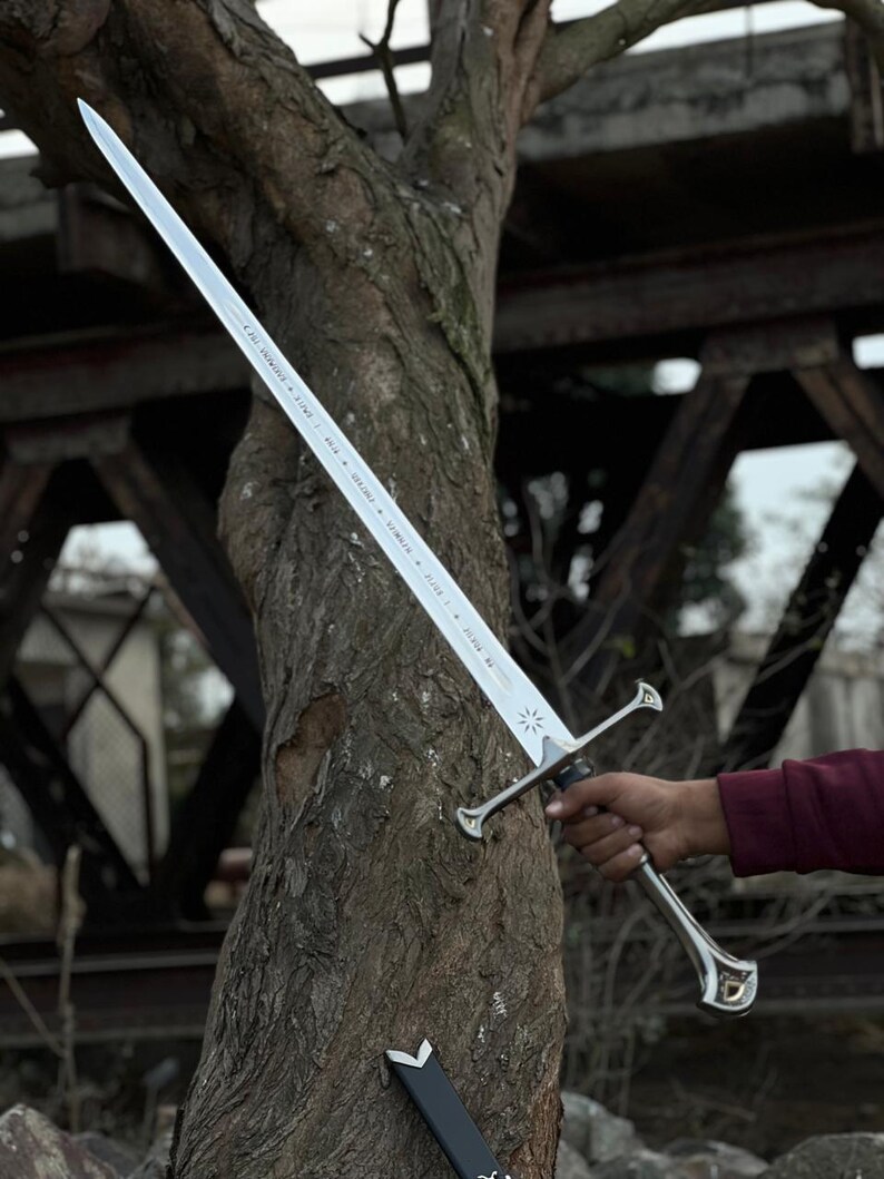 Sting Sword/aragorn Legendary Master Sword,anduril Sword, Hand-forged ...