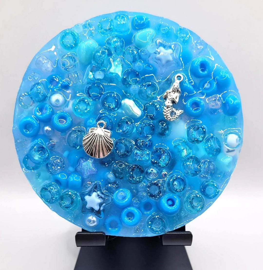 CLEARANCE: 4 Inch - Mermaid Word Find, Blue Pick Palette/pick Pad ...