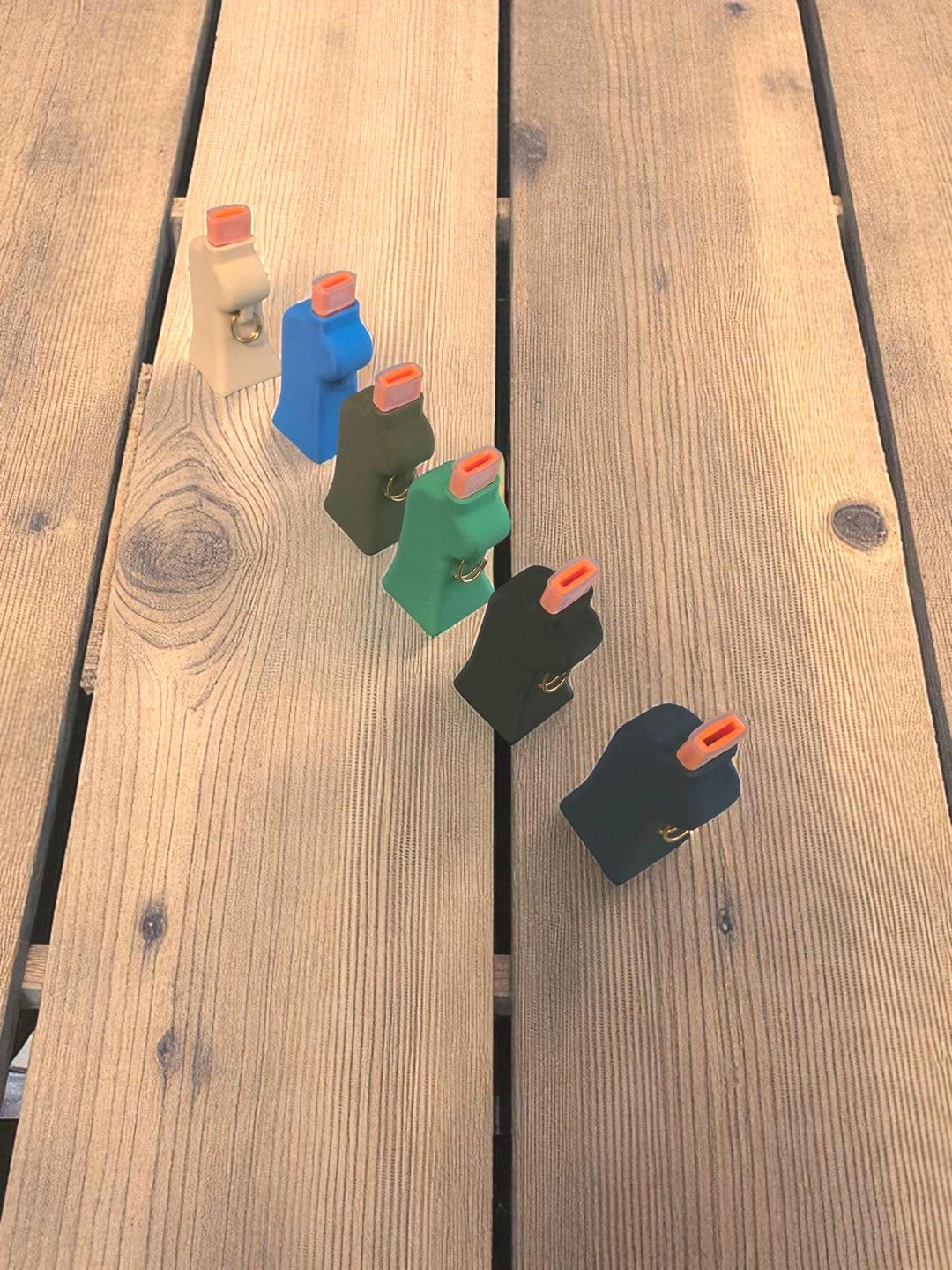 3D Printed With ORANGE Pealess Whistle – Dog Training Tool - Etsy