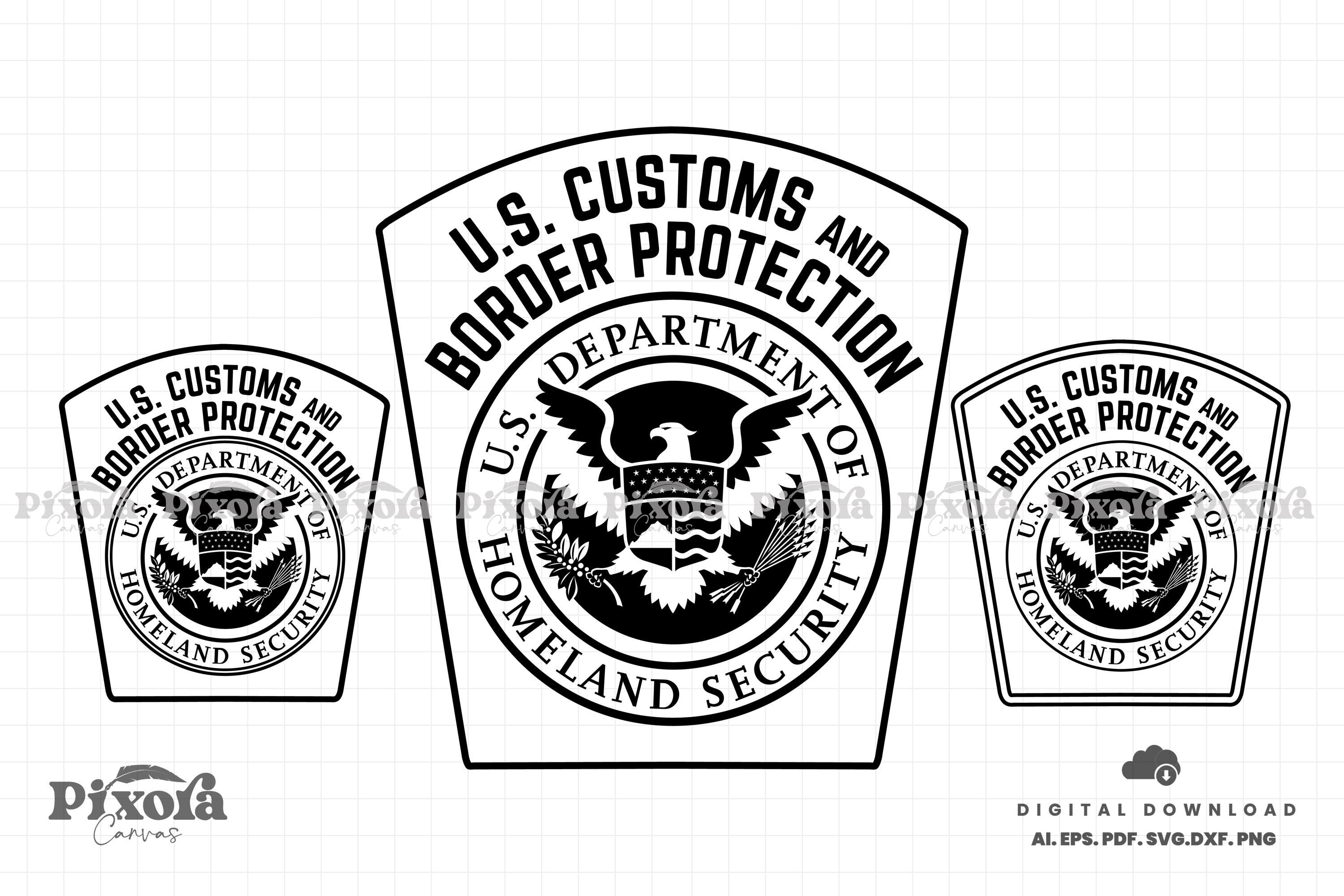 US Customs and Border Protection Usa Seal Svg Bundle, Cbp Insignia Svg ...