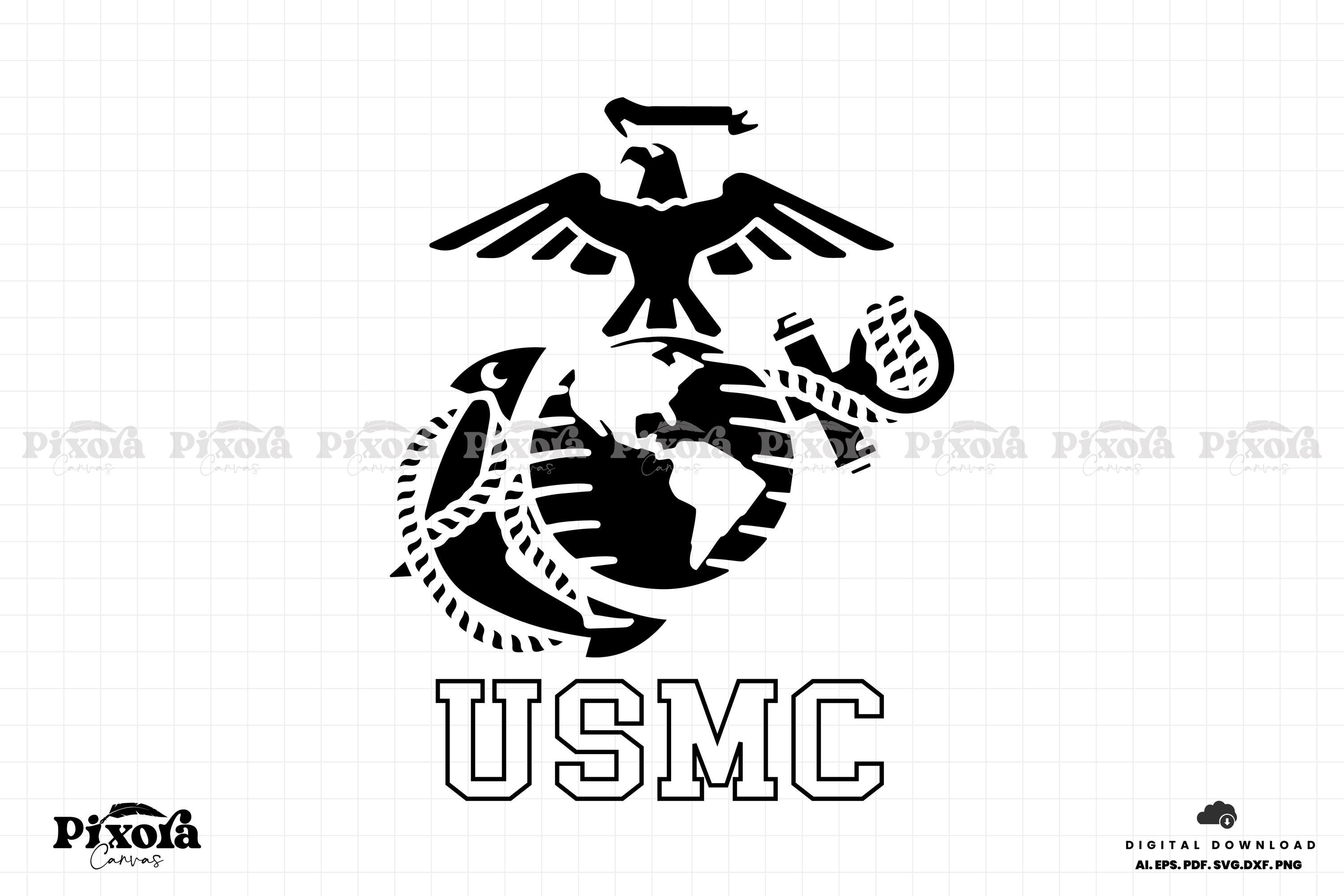 USMC Eagle Globe & Anchor Vector Bundle, Marine Mom Svg, Marine Seal ...
