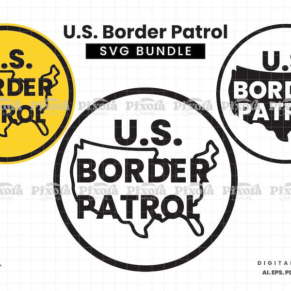 Border Patrol Logo - Etsy
