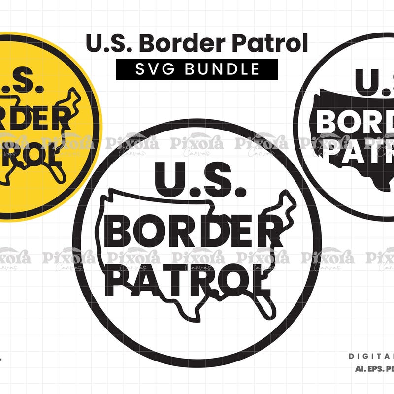 Border Patrol Logo - Etsy