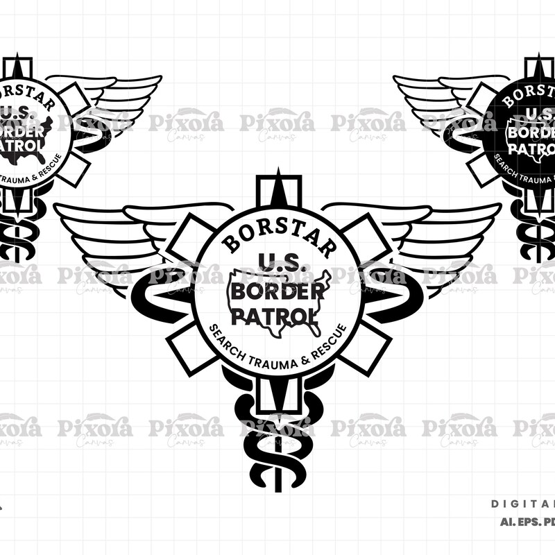 Border Patrol Logo - Etsy