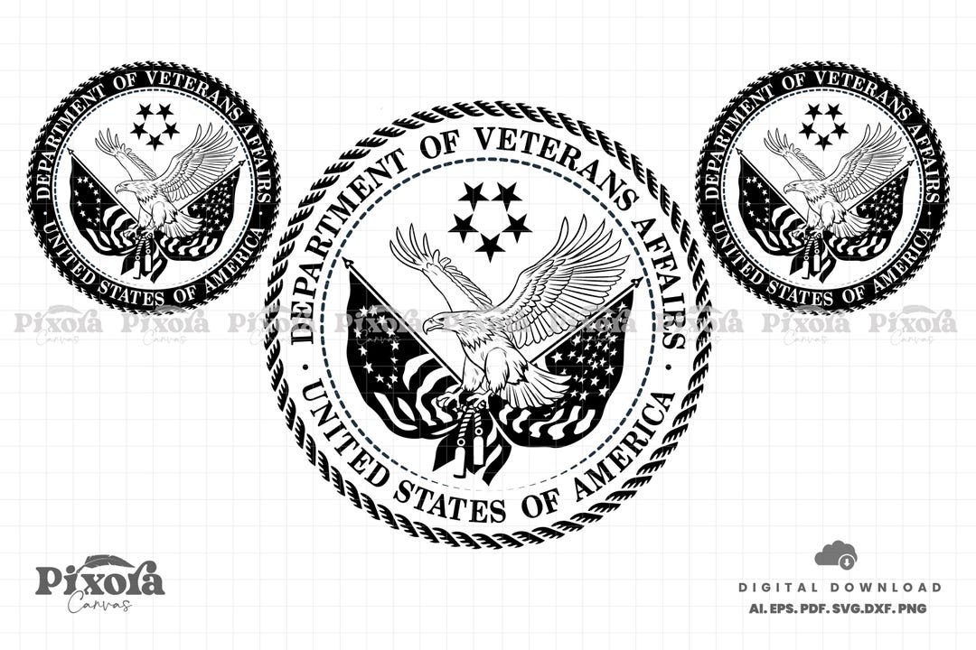 Department of Veterans Affairs Seal SVG Bundle, US VA Logo Svg ...
