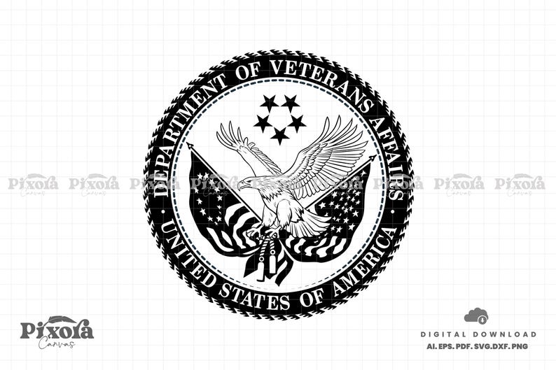 Department of Veterans Affairs Seal SVG Bundle, US VA Logo Svg ...