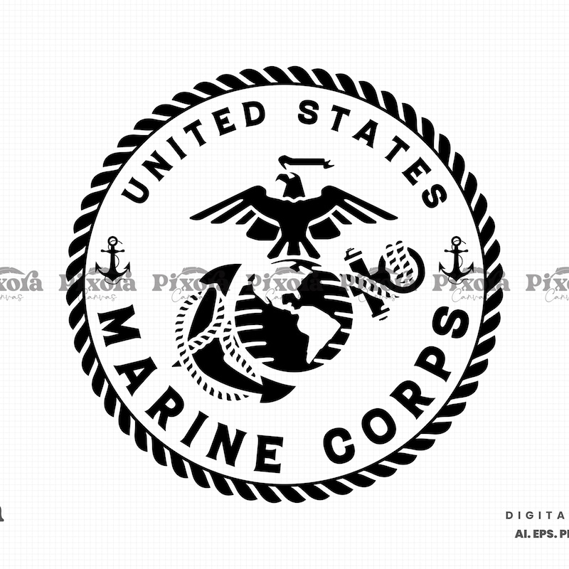Us Marine Cross Svg - Etsy