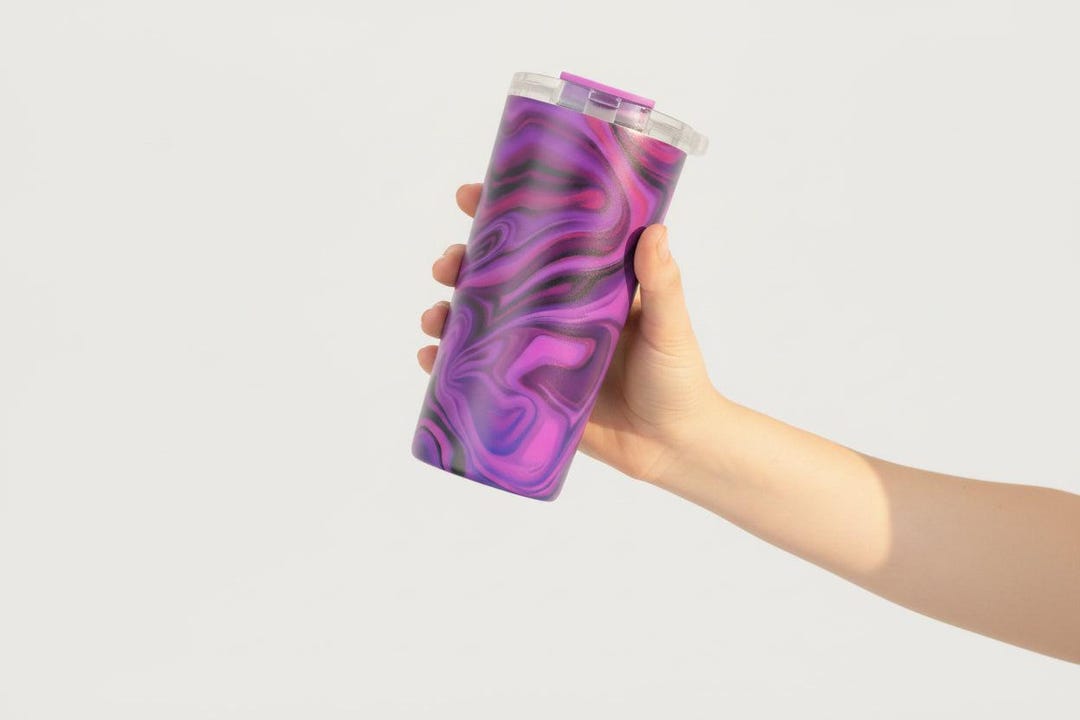 Vera Sip™ Purple Swirl Insulated Tumbler (20oz) - Etsy
