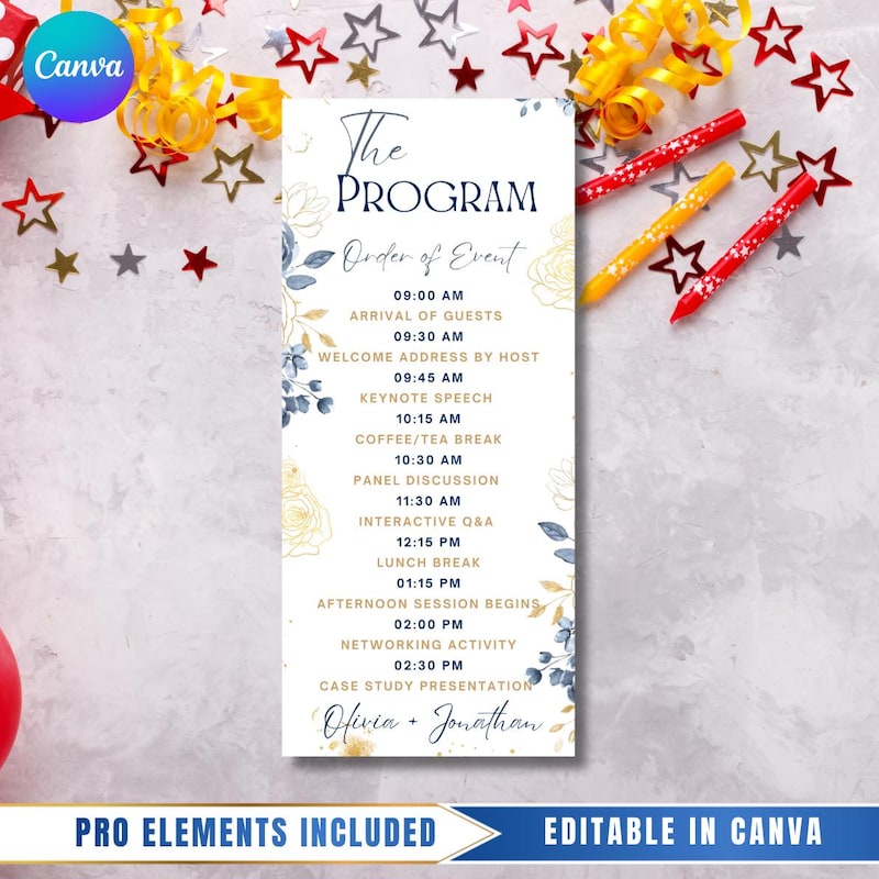 100 Birthday Program - Etsy