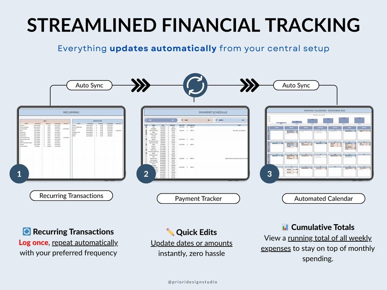 Bill Tracker Spreadsheet Google Sheets Bill Calendar Excel Bill Planner ...