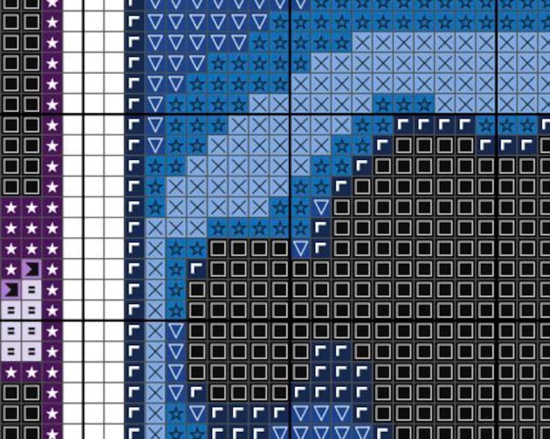 Huntrix Silhouettes Cross Stitch Pattern From Kpopdemon Hunters - Etsy