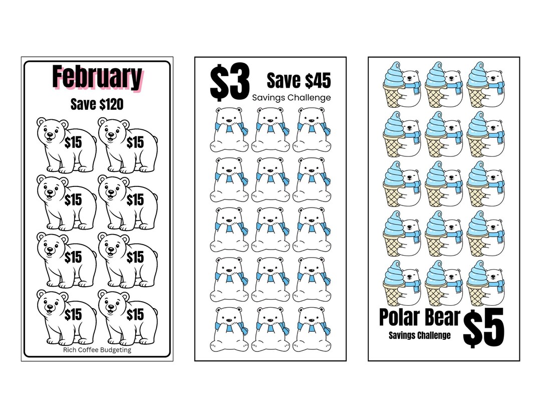 National Polar Bear Day Savings Challenge - Etsy