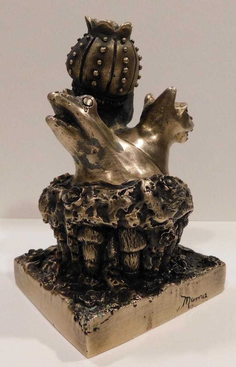 Bael, Baal, God Bael, Demon Statue, Altar Statue, Satan Statue Goetia ...