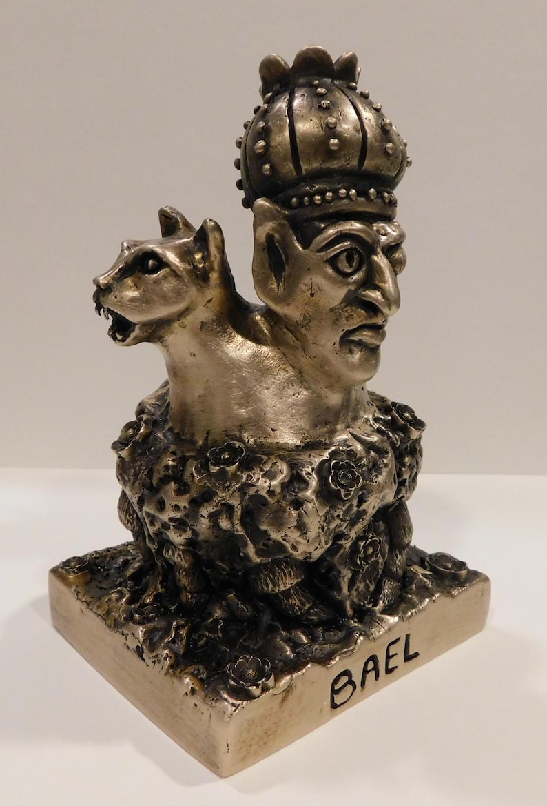 Bael, Baal, God Bael, Demon Statue, Altar Statue, Satan Statue Goetia ...