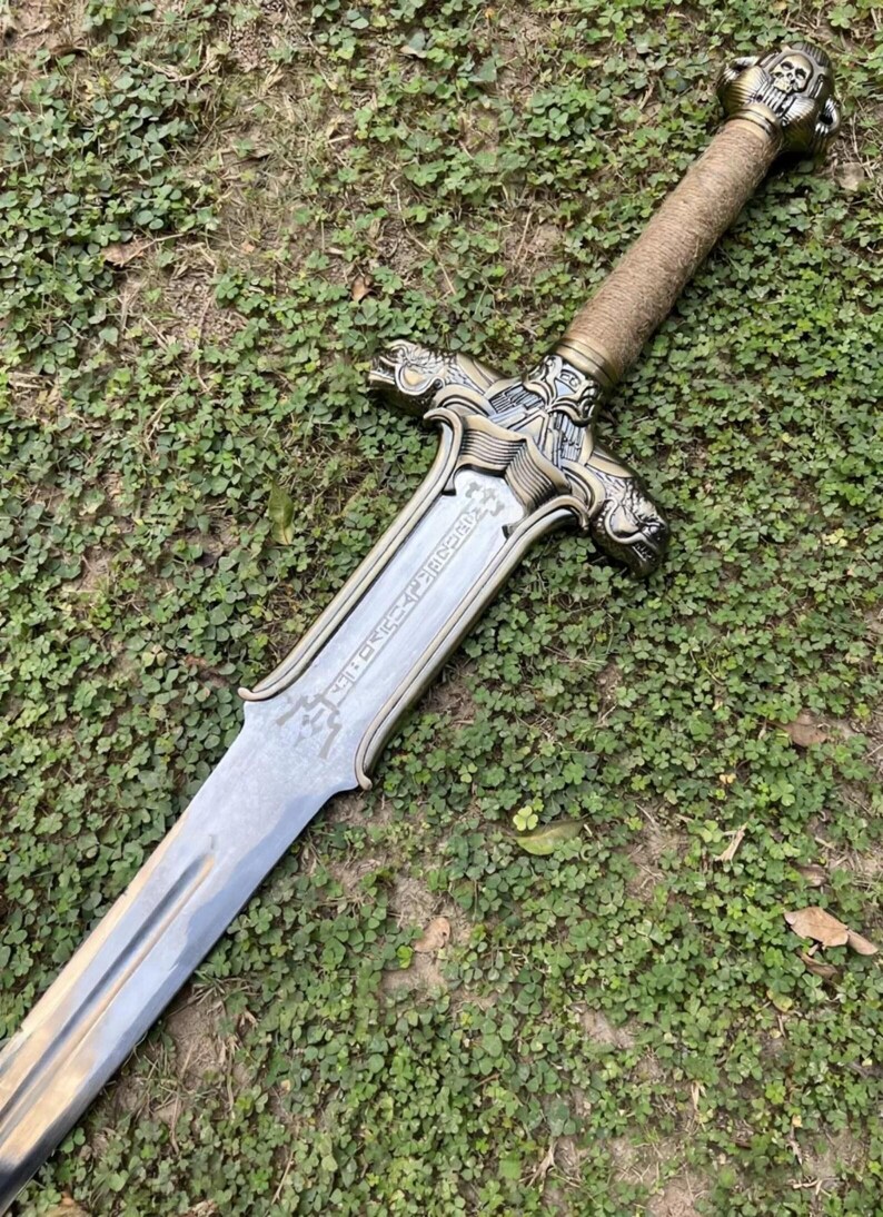 Custom Made Atlantean Conan the Barbarian Sword, Father Sword Mother ...