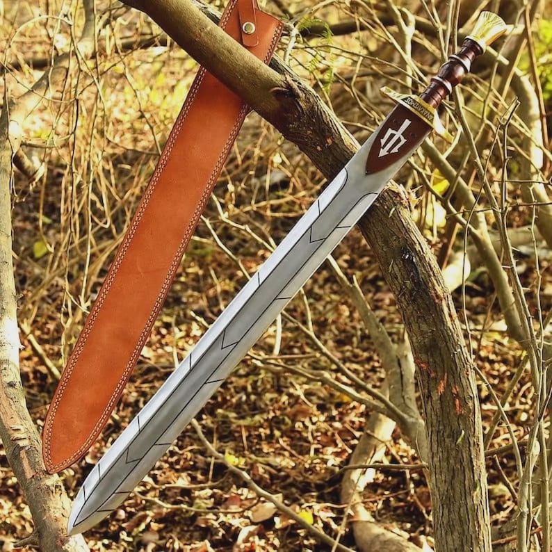 Handmade Riptide Sword Replica: Percy Jackson Cosplay, Greek Mythology ...