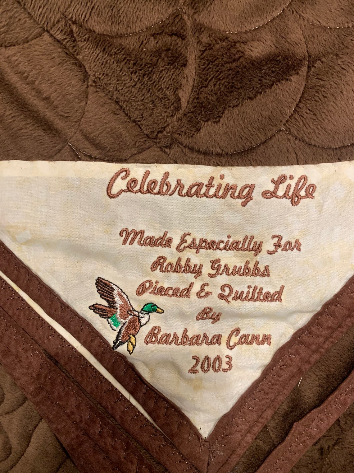 Duck Hunting or Fishing Quilt With Large Realtree Geese Panel - Etsy