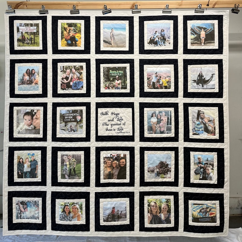 Memory Quilt - Etsy