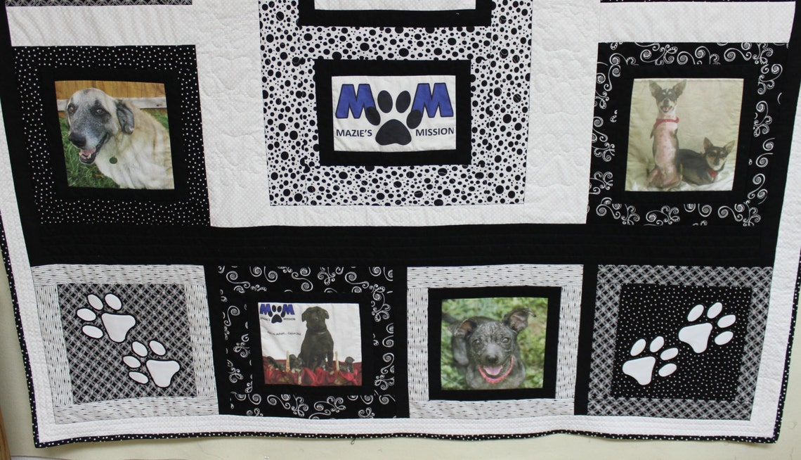 Photo Memory Quilt for Dog Lovers - Etsy