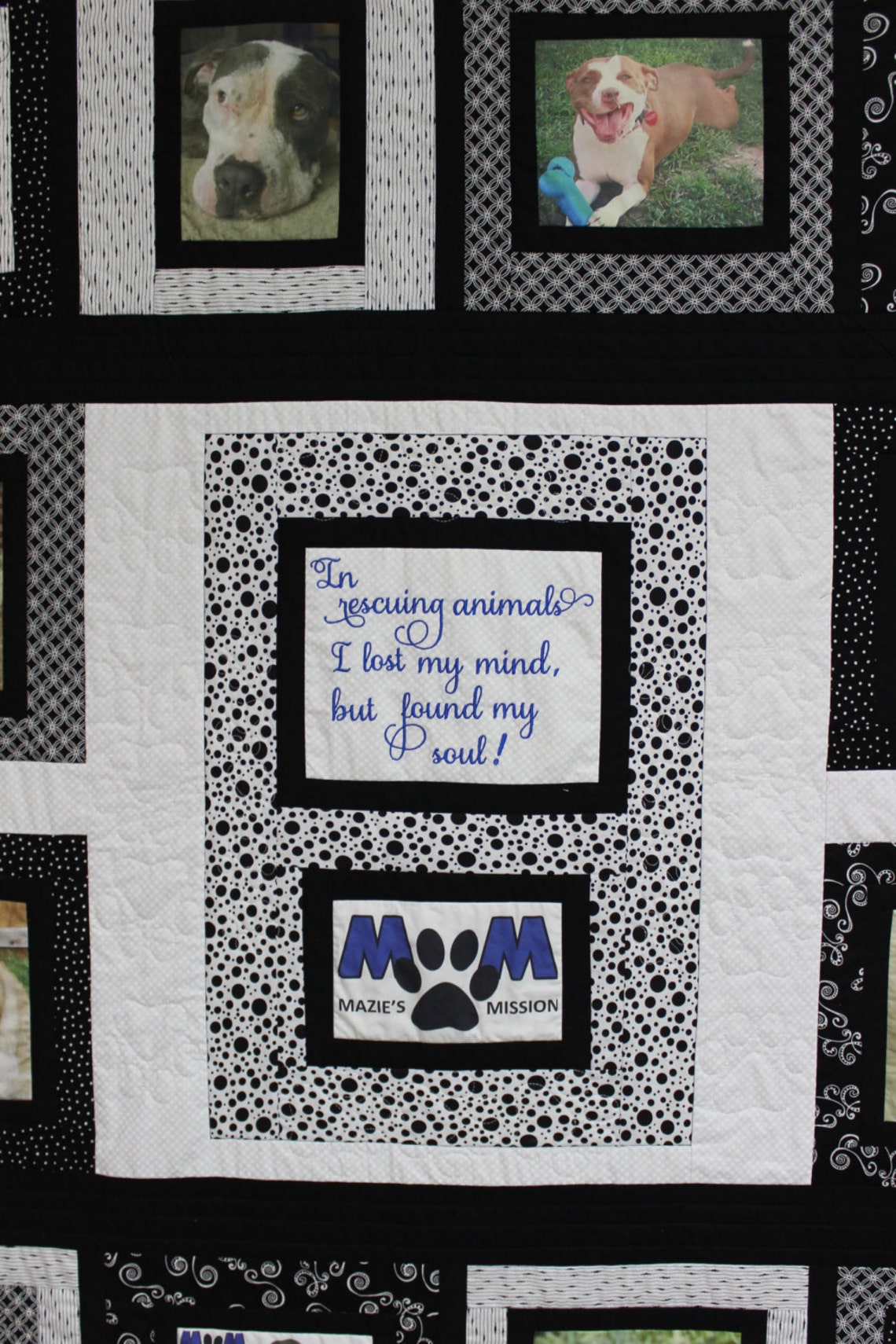 Photo Memory Quilt for Dog Lovers - Etsy