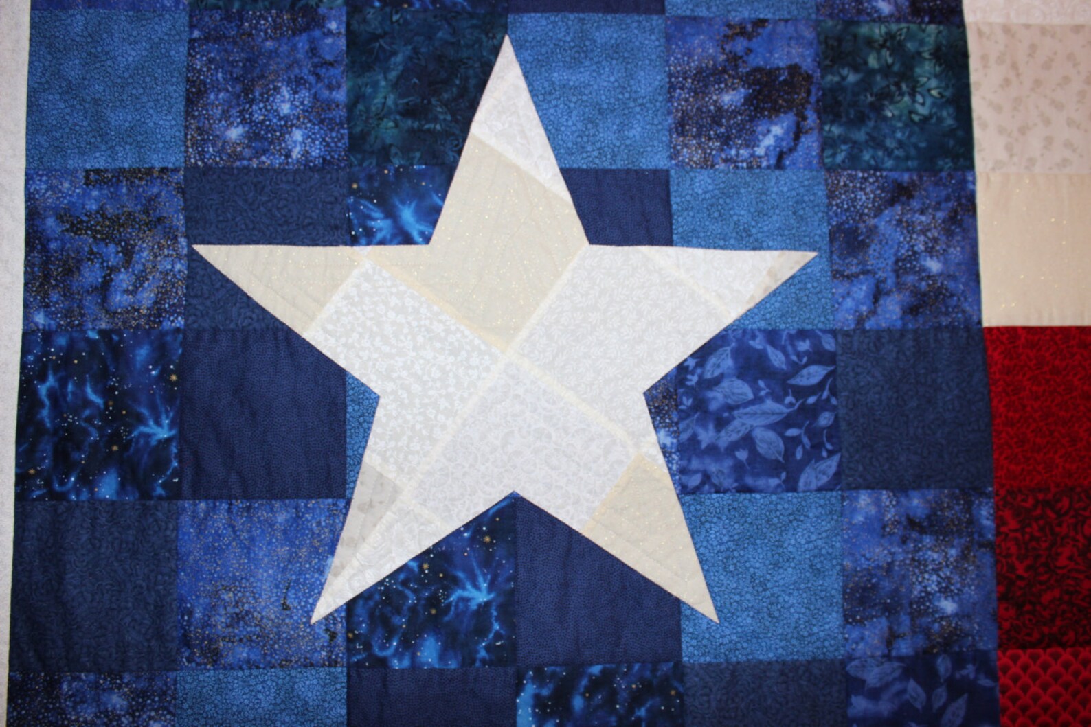 Texas Flag Quilt - Etsy