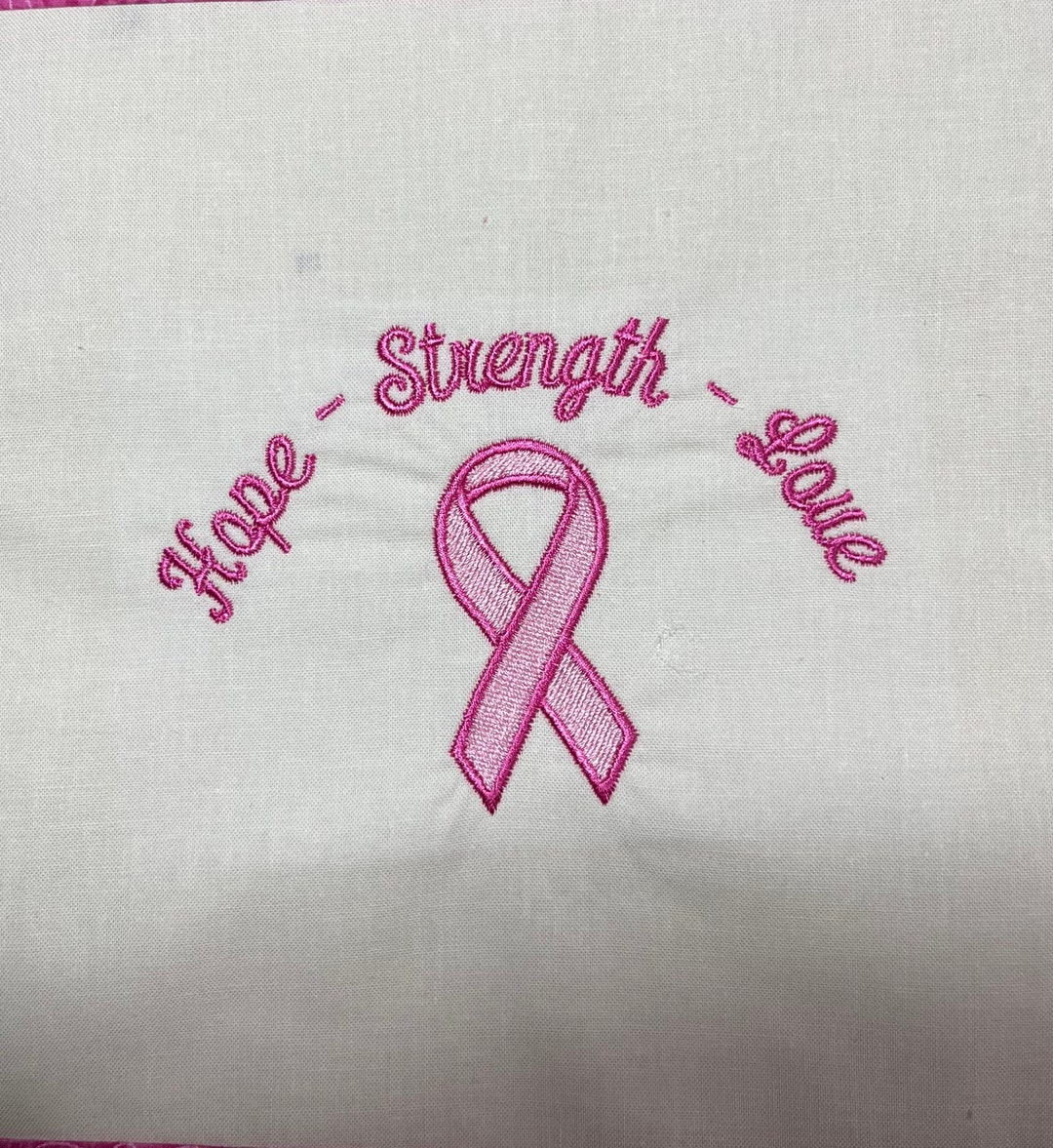 Embroidered Cancer Sayings Quilt Blocks - Etsy
