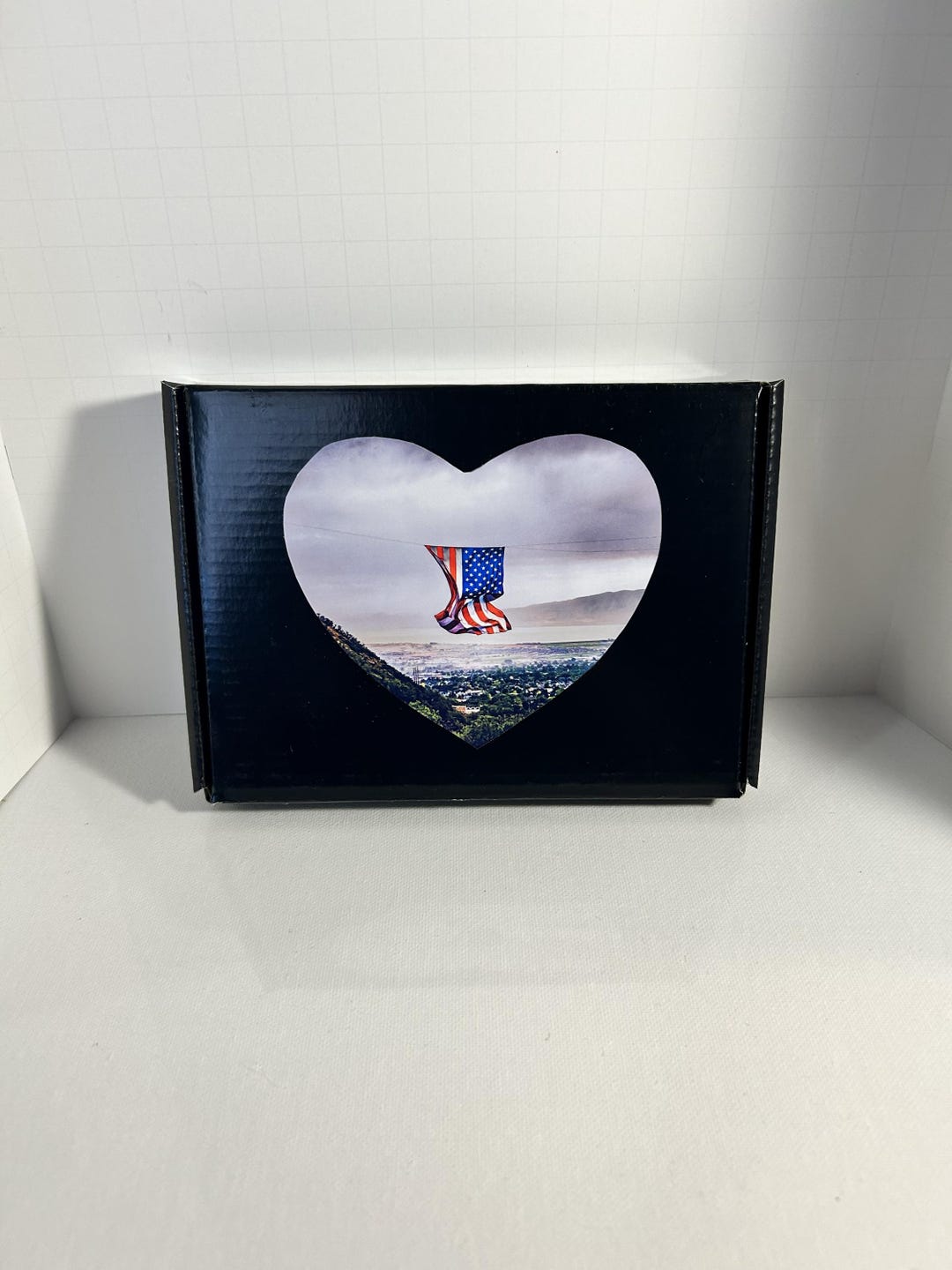 Grove Creek Flag 75 Piece Heart Puzzle - Etsy