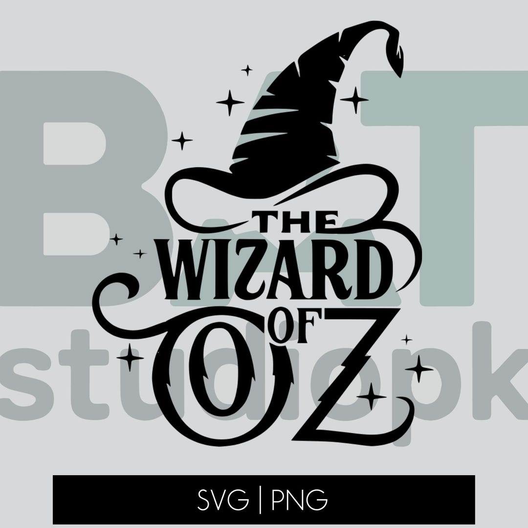 O Mágico de Oz Svg, Mago Mágico Svg, Livro Svg, O Maravilhoso Mágico de ...