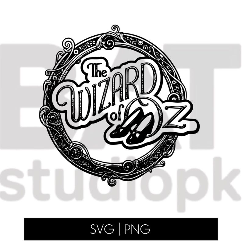 Wizard of Oz Svg, Magic Wizard Svg, Book Svg, the Wonderful Wizard of Oz, Png, Cricut ...