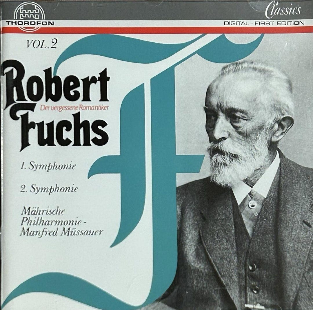 Robert Fuchs Orchestral Music Vol. 2 , Thorofon ( Audio CD) - Etsy
