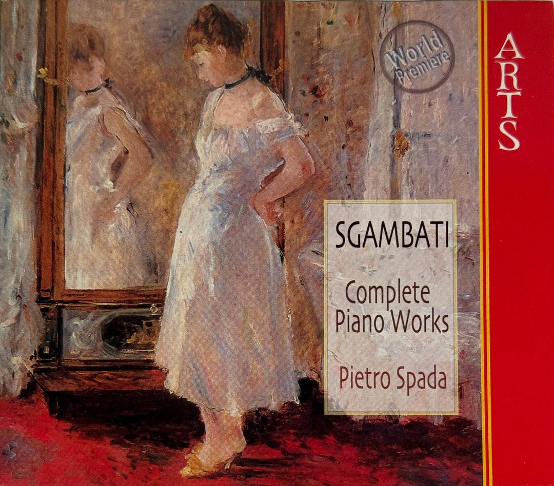 Sgambati Complete Piano Works, Pietro Spada Box Set (4 X Audio CD) - Etsy