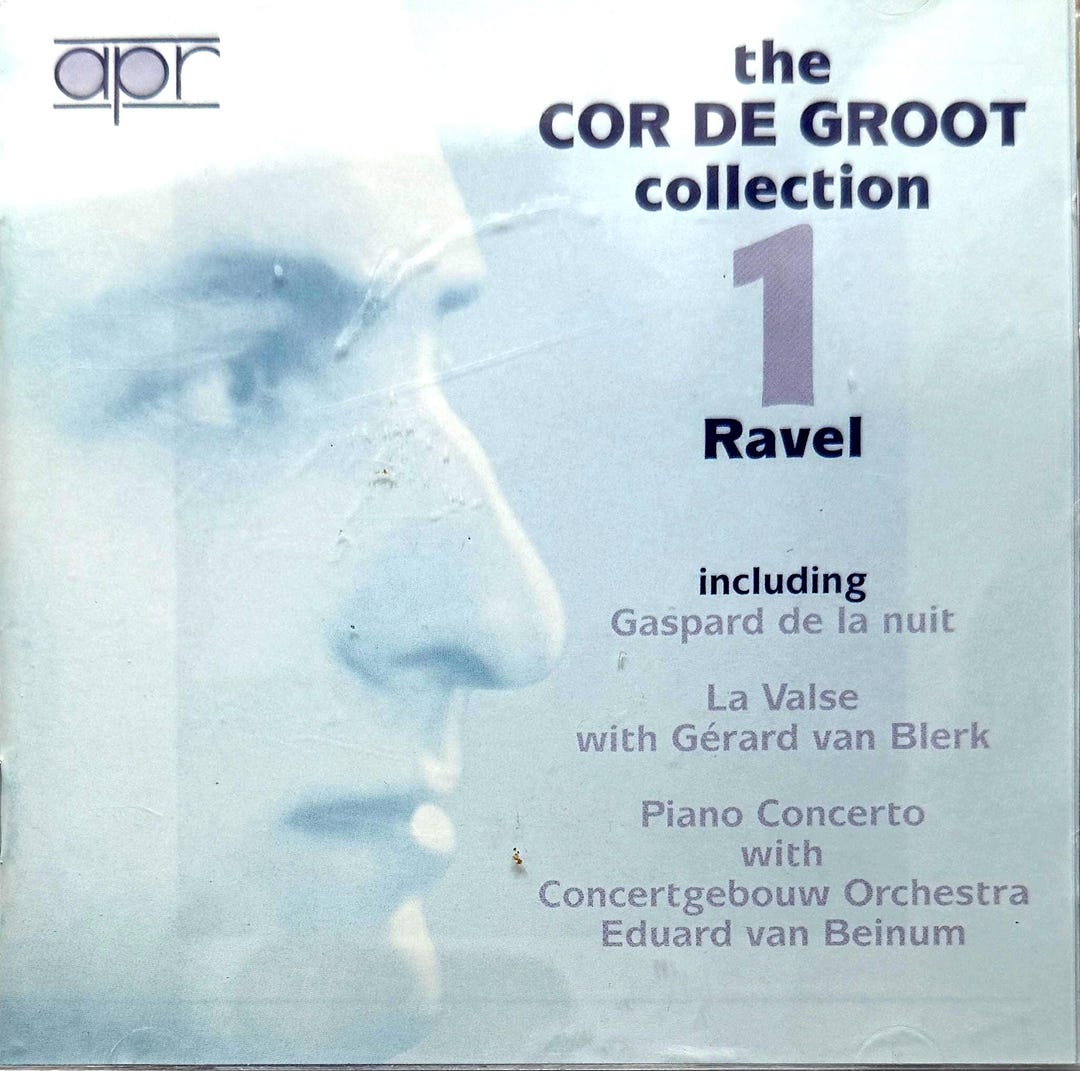Maurice Ravel the Cor De Groot Collection, Vol. 1 (audio CD) - Etsy