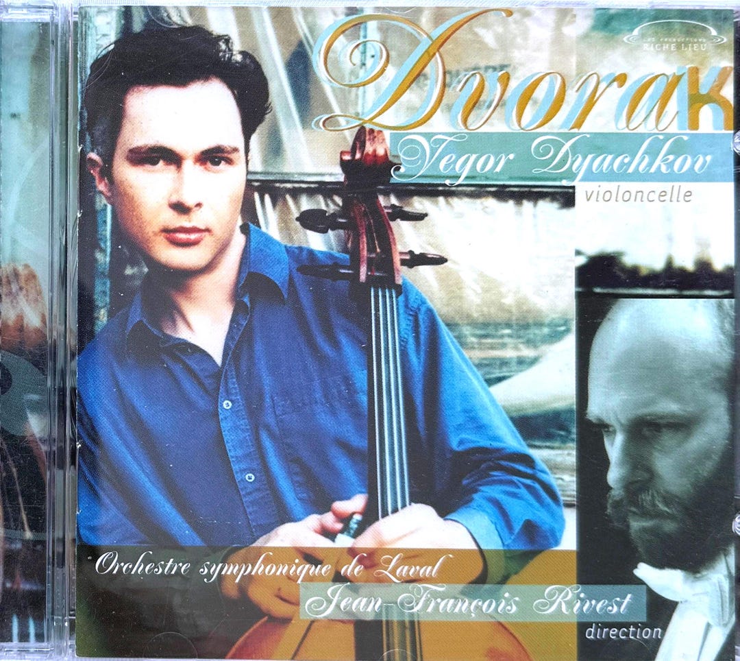 DVORAK Cello Concerto, Yegor Dyachkov, Rivest (audio CD) - Etsy