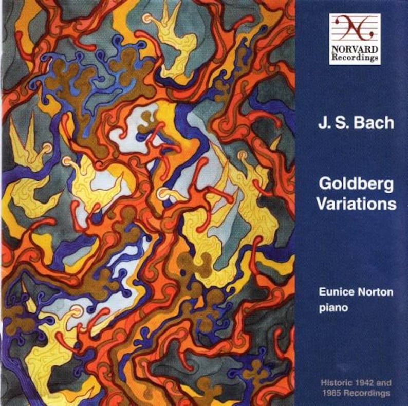 Eunice Norton, J.S. Bach Goldberg Variations, the Historic 1942 & 1985 ...
