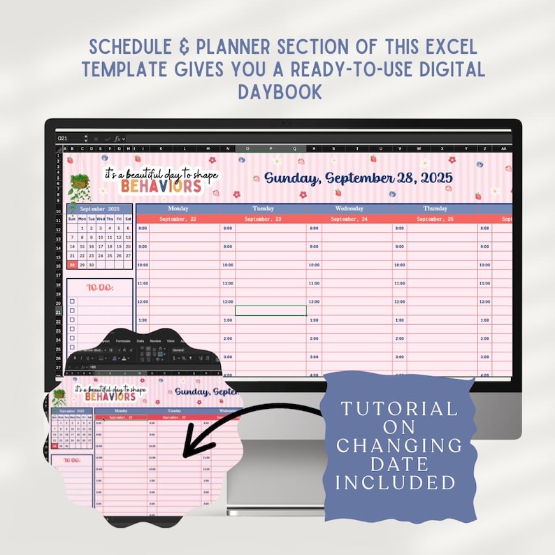 Berry Organized Excel Caseload Tracker | School Counselor Planner ...