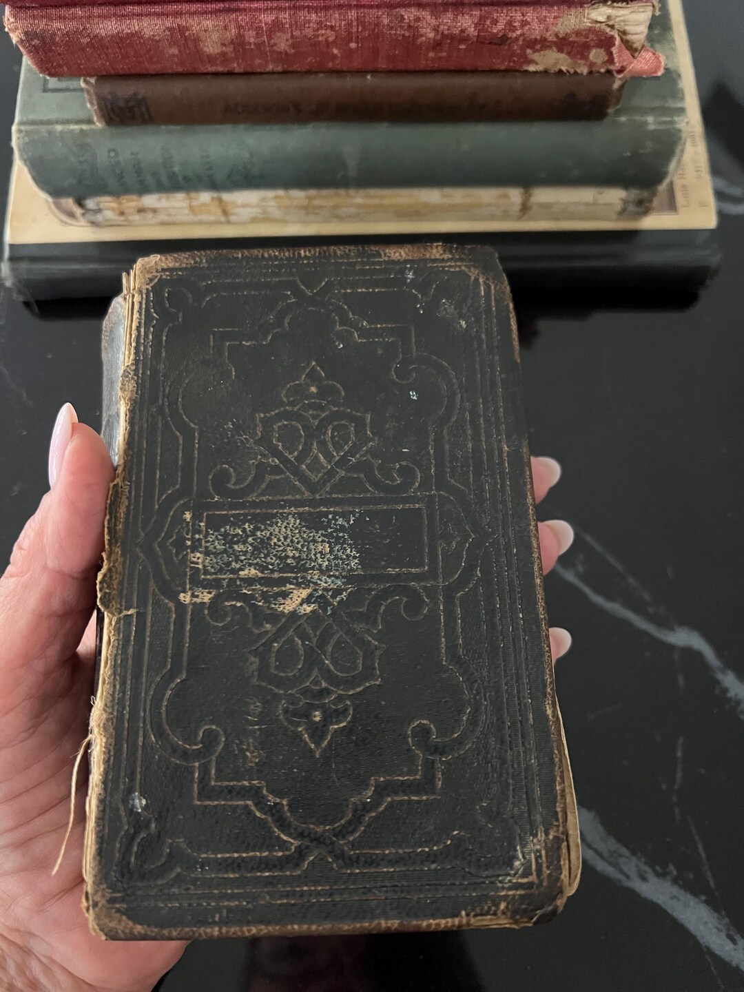 Antique 1868 Holy Bible - Rare American Bable Society Pocket Edition - Etsy