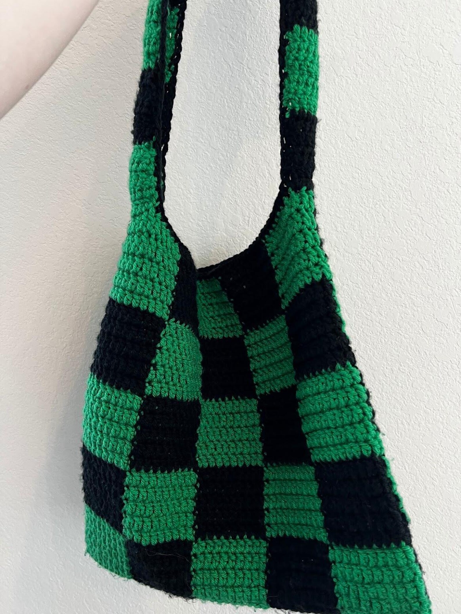 Crochet Pattern PDF Demon Slayer Tanjiro Kamado Checkered Bag - Etsy