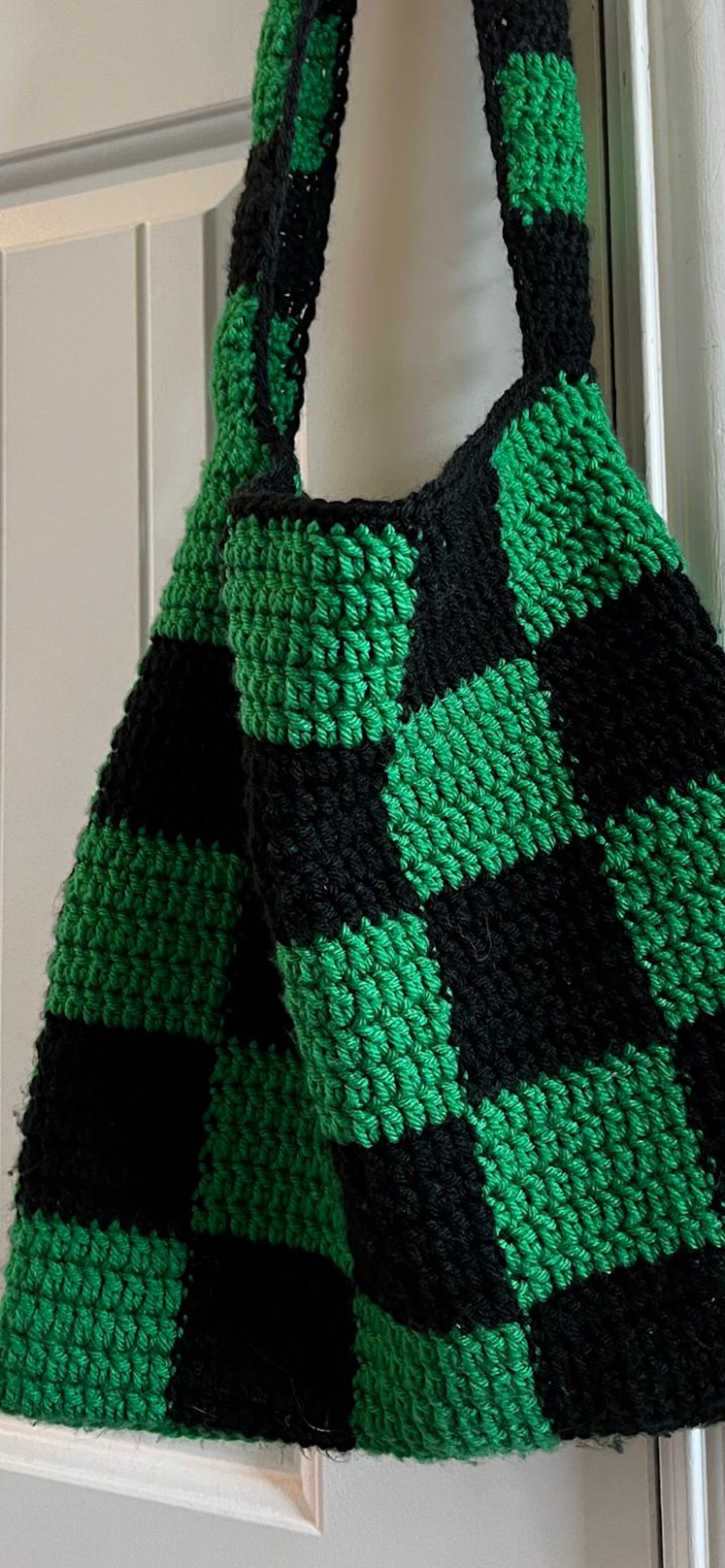 Crochet Pattern PDF Demon Slayer Tanjiro Kamado Checkered Bag - Etsy