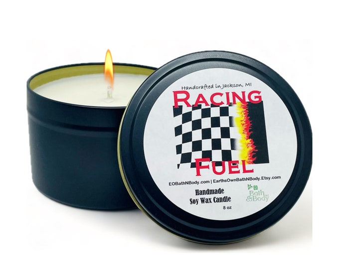 Race Fuel Scented Candle - Etsy