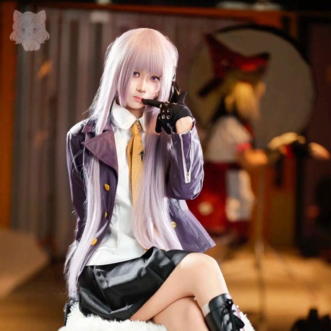 Kyoko Purple Suit Cosplay Costume – Complete Anime Outfit for Expo ...